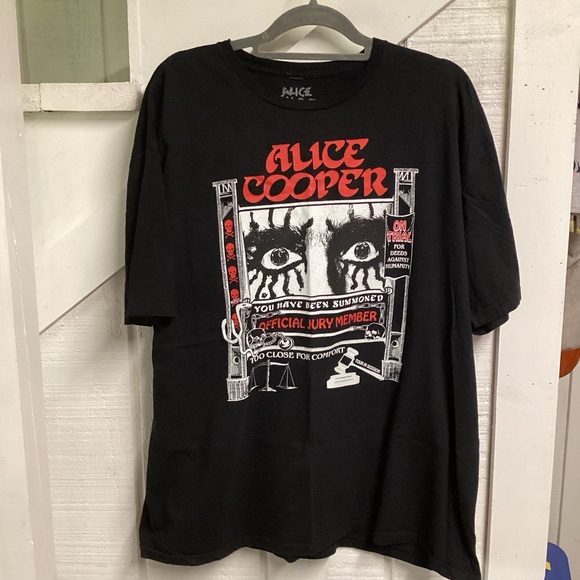 Alice Cooper | Shirts | Alice Cooper 223 Too Close For Comfort Tour ...
